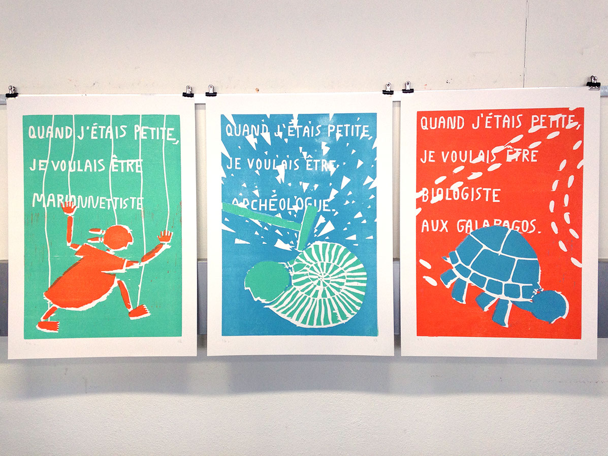 Quand j'etais petite